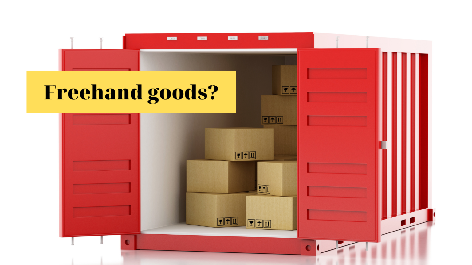 DISTINGUISH BETWEEN NOMINATED GOODS AND FREEHAND GOODS